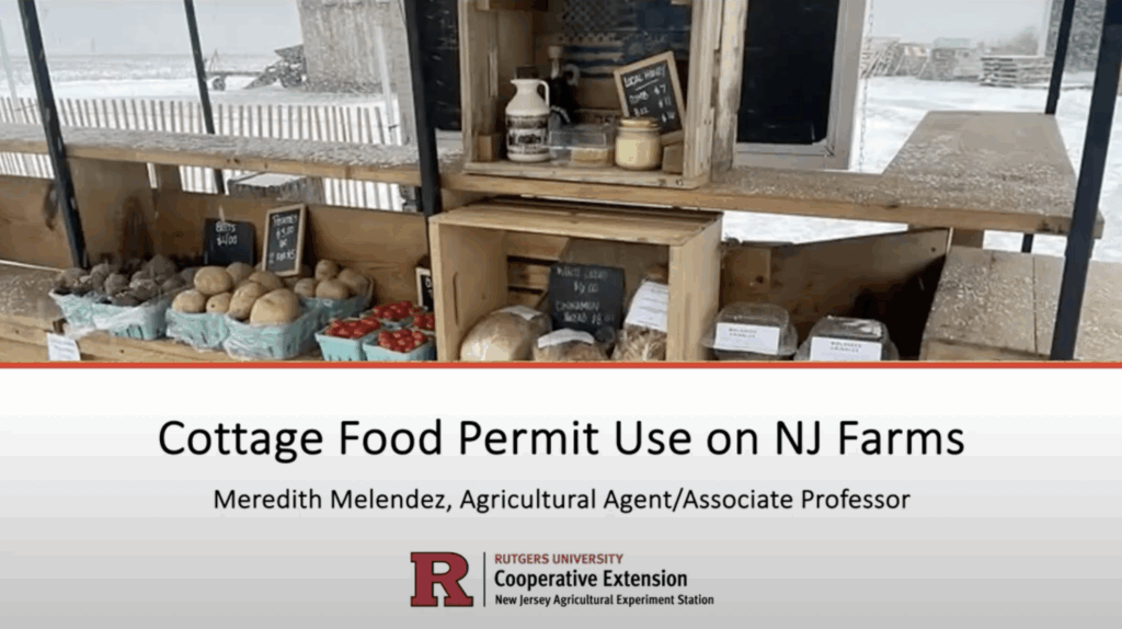 Cottage Food Permit Update for NJ Farms – Farmers Process